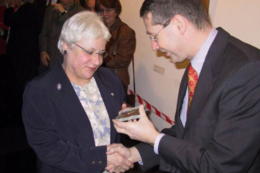 Dubbele onderscheiding voor Ingrid Moerman | Sleutelstad