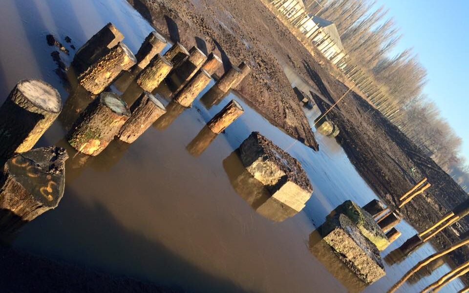 Springen over slootjes bij de Tuin van de Smid | Sleutelstad