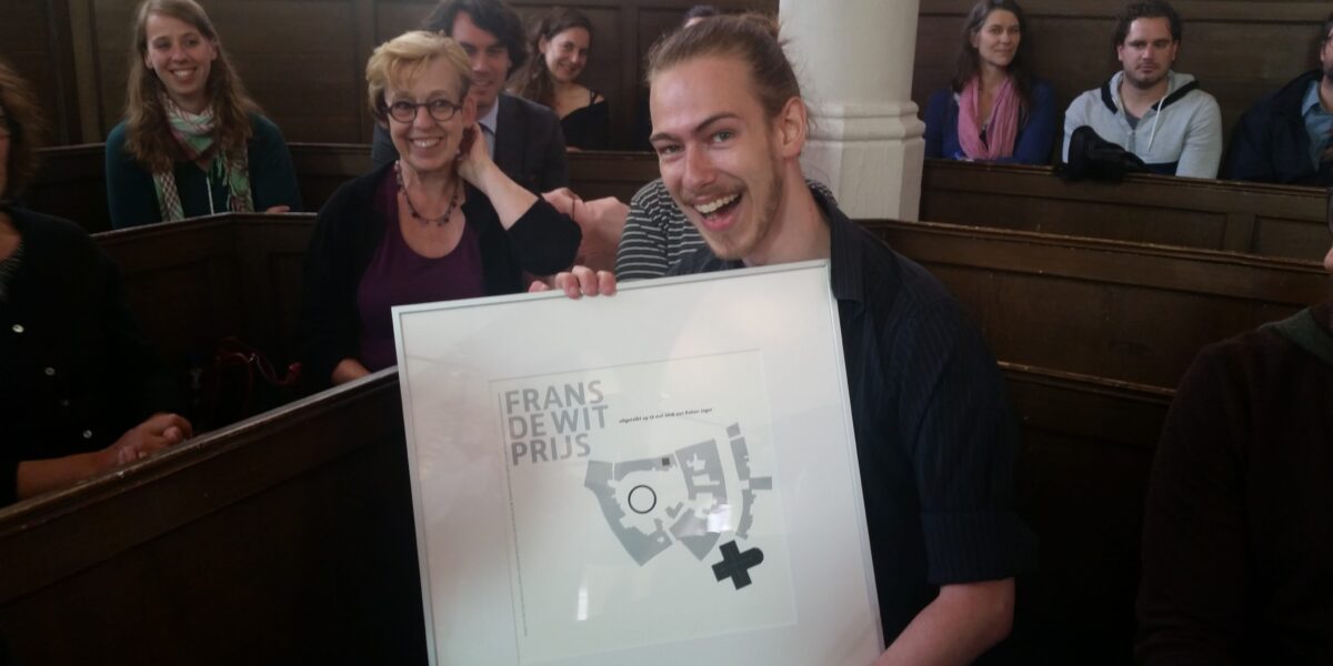 Ruben Jager wint Frans de Witprijs | Sleutelstad