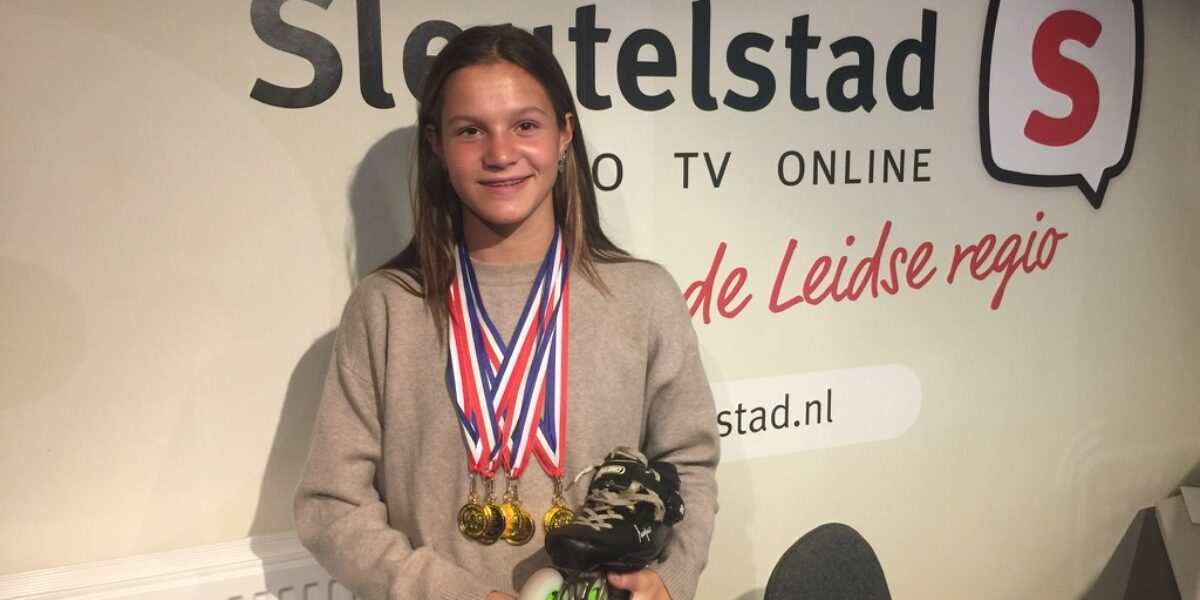 Schaatstalent Angel Daleman: 'Ik zou nooit iemand laten winnen ...