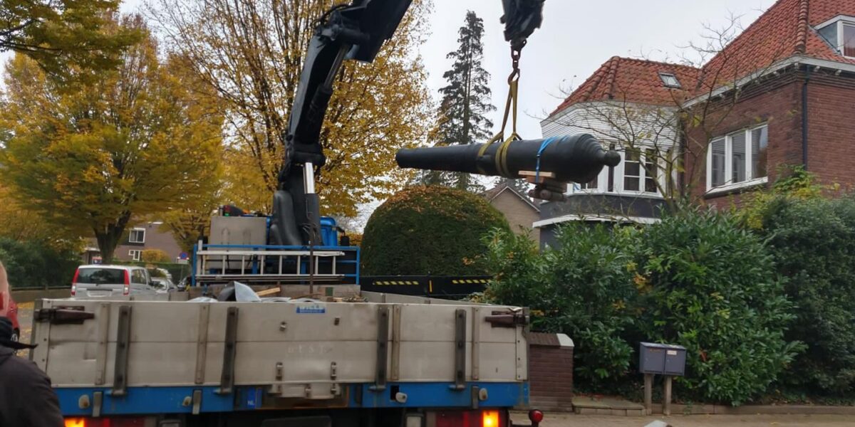 Speciaal transport nodig voor Amsterdams scheepskanon uit 1650 ...