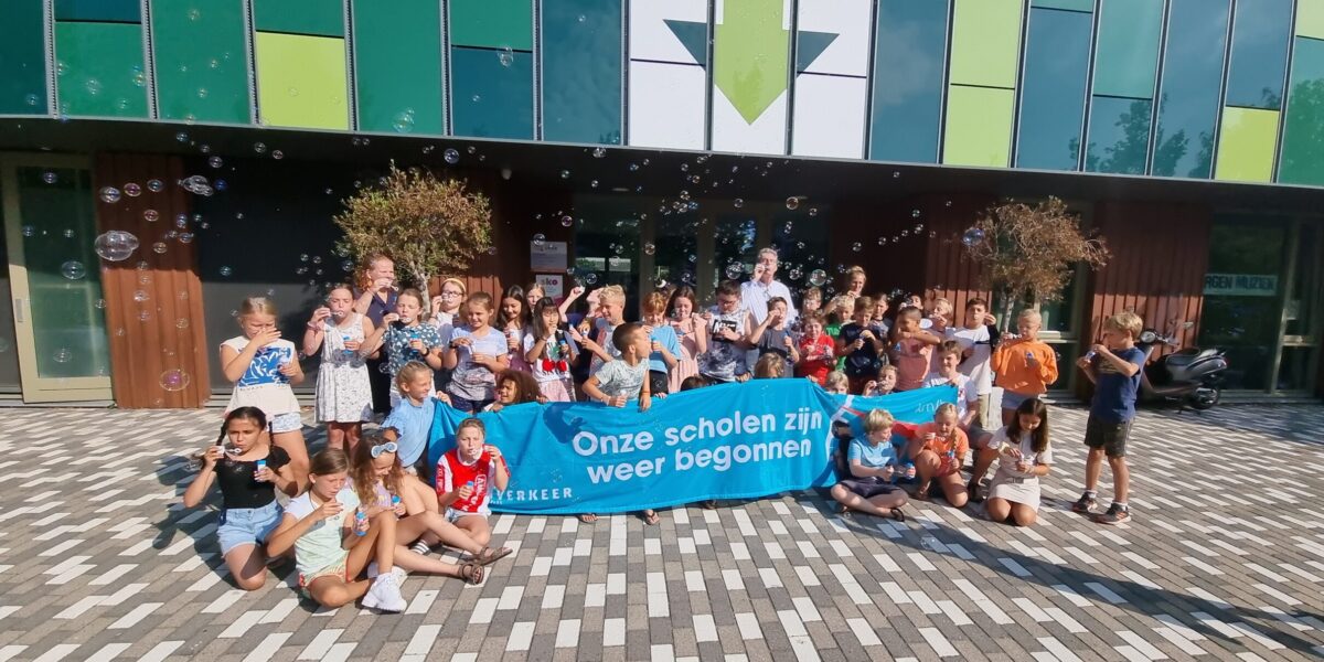 Aandacht voor verkeerscampagne de 'Scholen zijn weer begonnen' | Sleutelstad