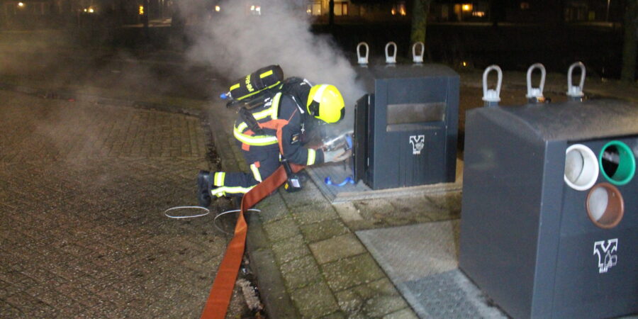 Ondergrondse containerbrand in Stevenshof | Sleutelstad