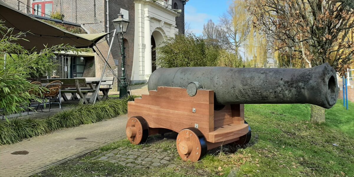 Kanon Zijlpoort in ere hersteld | Sleutelstad