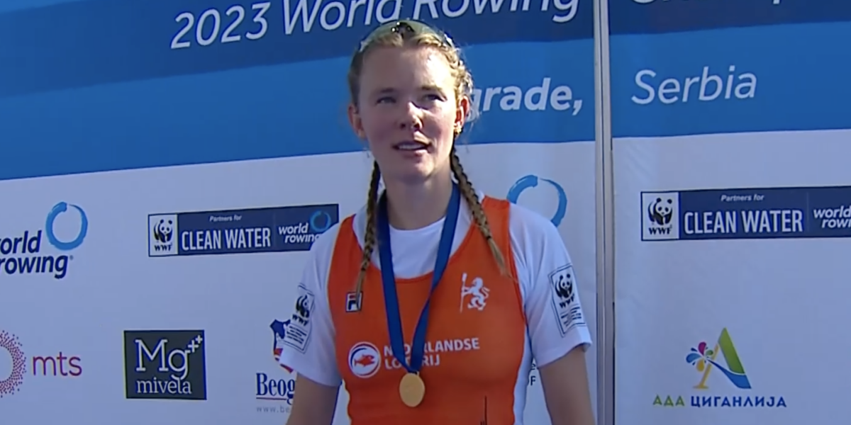 Goud blijft binnenstromen voor Leidse roeiers op WK roeien in Belgrado ...