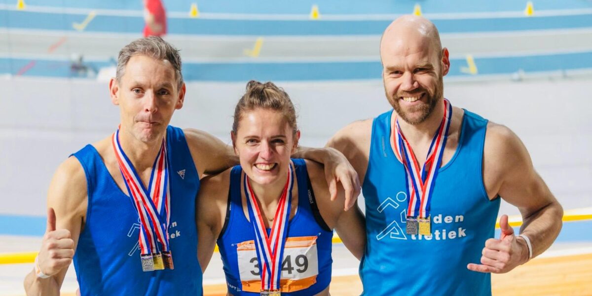 Viermaal goud voor Leiden Atletiek op NK indoor masters | Sleutelstad