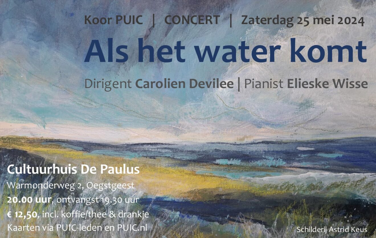 Pop en klassiek gaan zij aan zij bij concert van PUIC | Sleutelstad