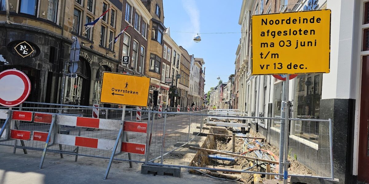 Herinrichting Noordeinde valt miljoen euro duurder uit | Sleutelstad