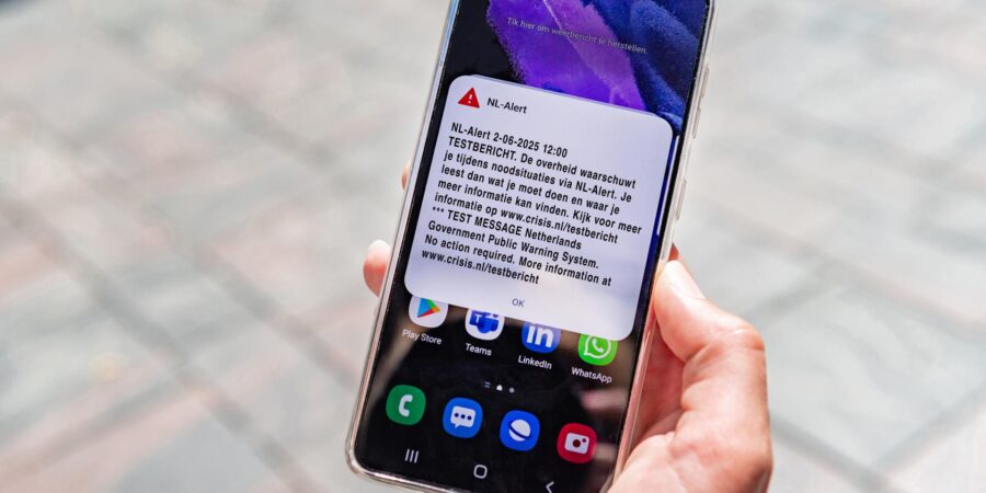 Overheid doet halfjaarlijkse test NL-Alert | Sleutelstad