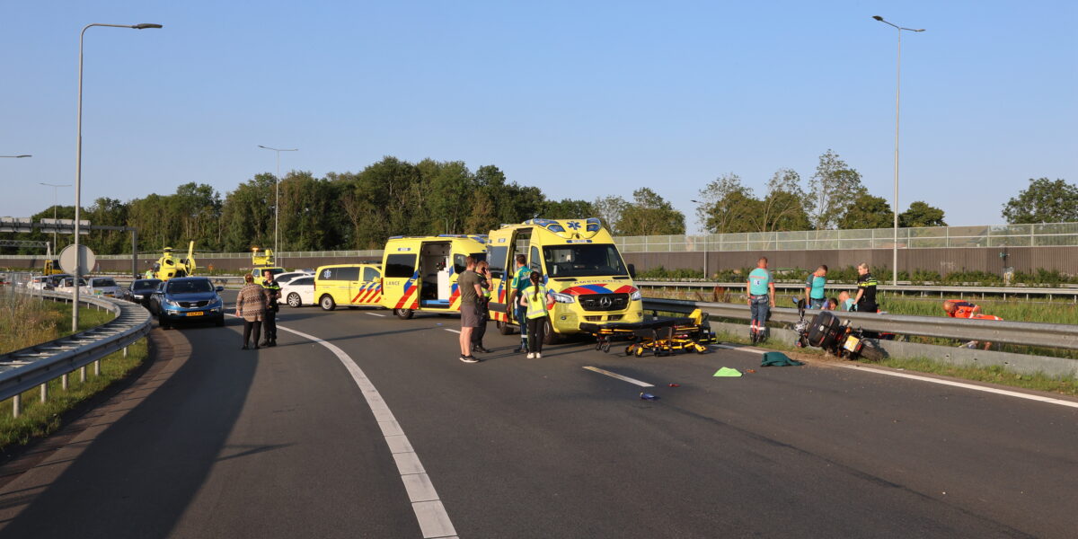 Motorrijder zwaargewond bij ongeval N434 | Sleutelstad