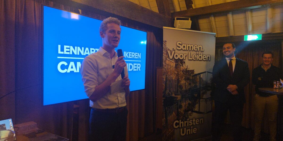 ChristenUnie presenteert verkiezingsprogramma ‘Samen. Voor Leiden’ | Sleutelstad