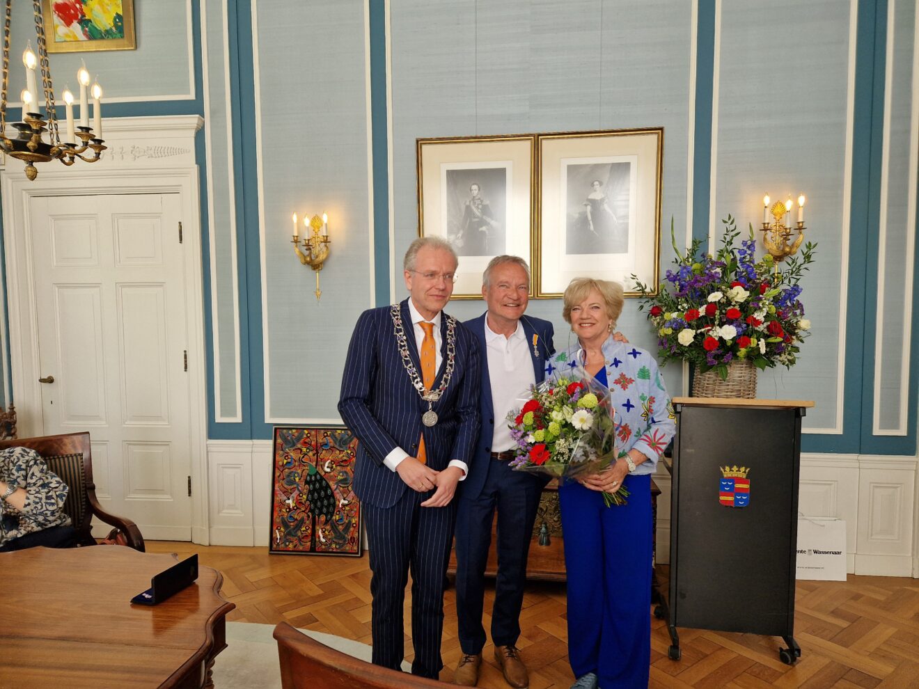 Zes Koninklijke Onderscheidingen in Wassenaar | Sleutelstad